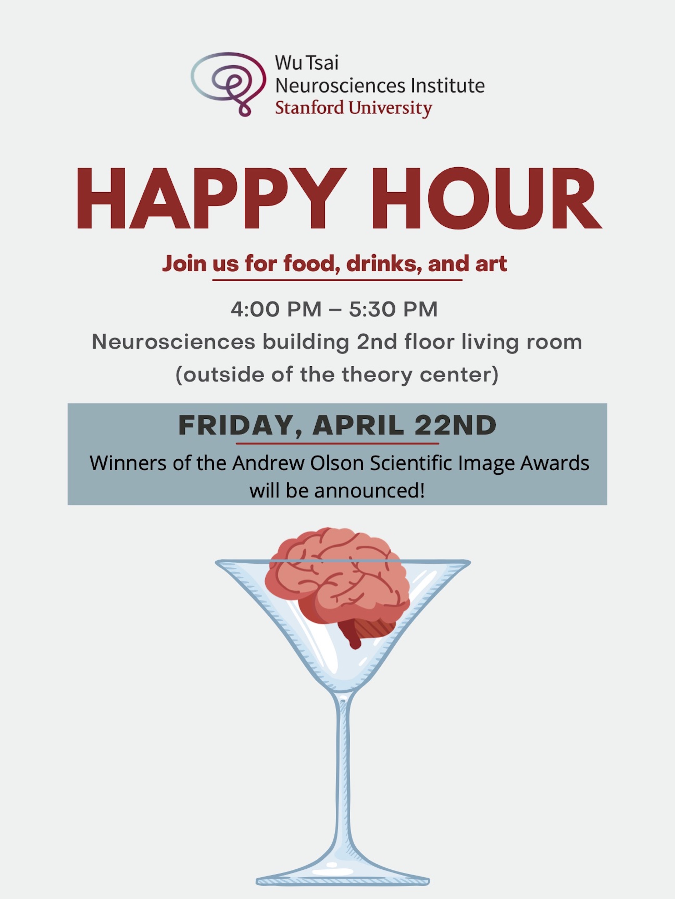 Happy Hour | Wu Tsai Neurosciences Institute